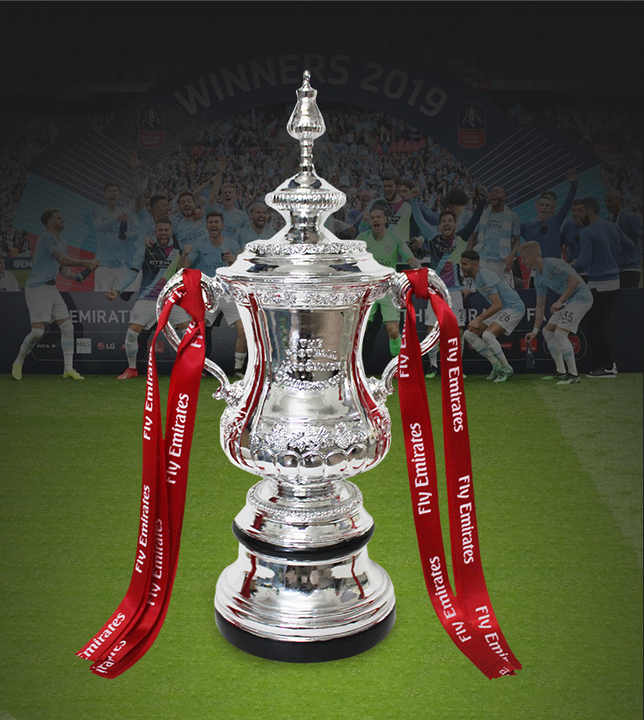 All Famous Trophy Personalized - Big Size FA Cup Trophies