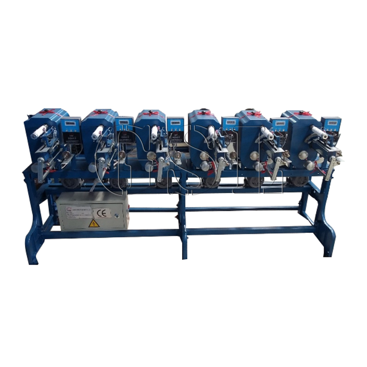 Sewing Thread Cone Winding Machine - 6 Spindle High Speed