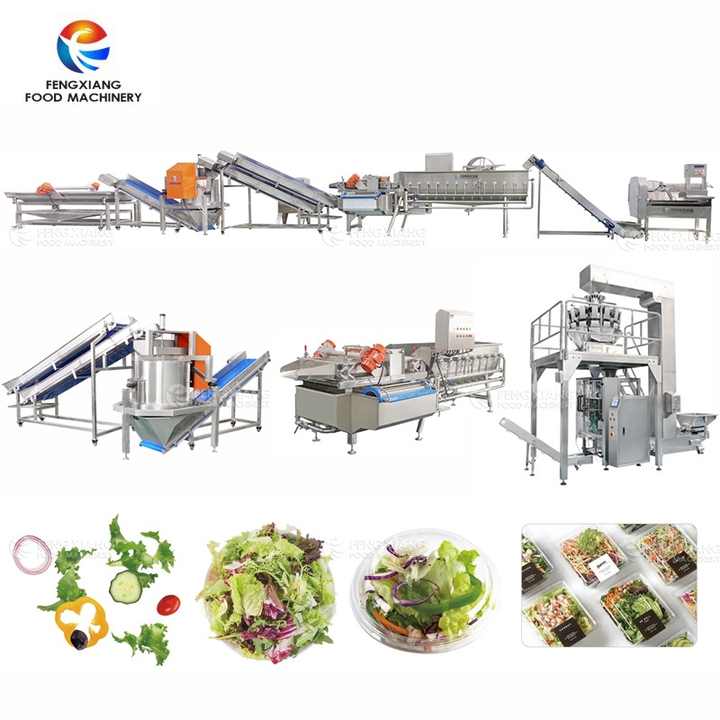 Salad Processing Line - Efficient Insalata Di Frutta E Verdura