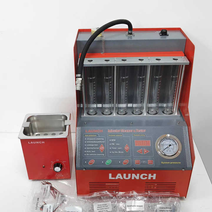 Original LAUNCH CNC602A Exclusive Ultrasonic Fuel Injector Cleaner ...