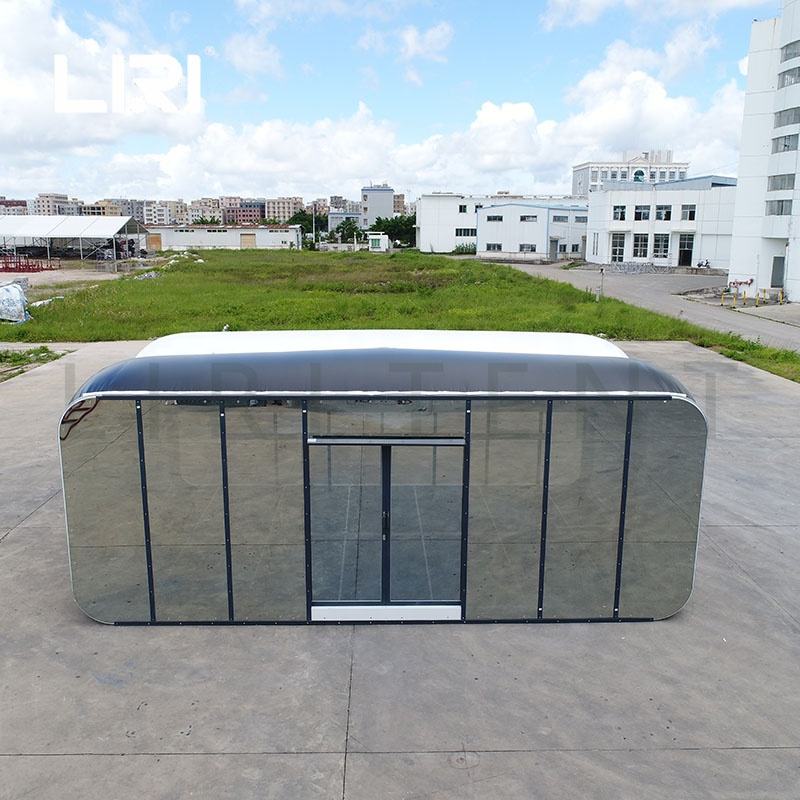 Outdoor Customized Inflatable Modular Capsule House Glamping Tent With ...