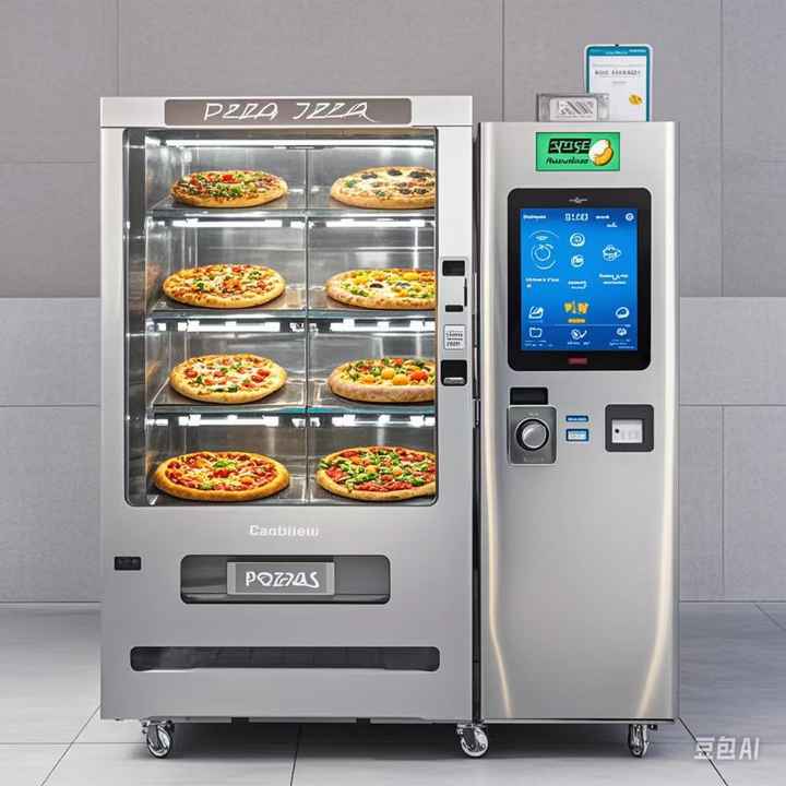 Unique Hot Items Design Smart Vending Machine Pizza Pizza Vending ...