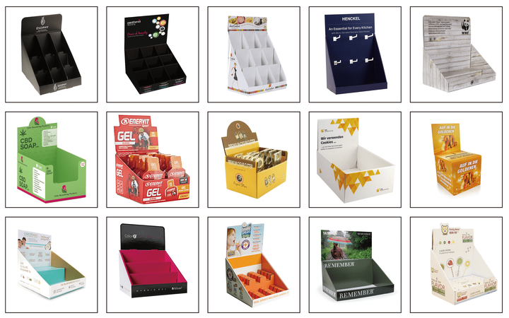 Eco-friendly Cardboard Display Boxes for Pet Food Promotions