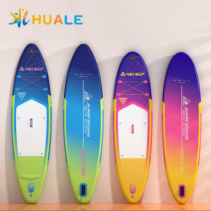 HUALE SUP Board Inflatable Quick Inflation Surf SUP for Waves Beginner ...