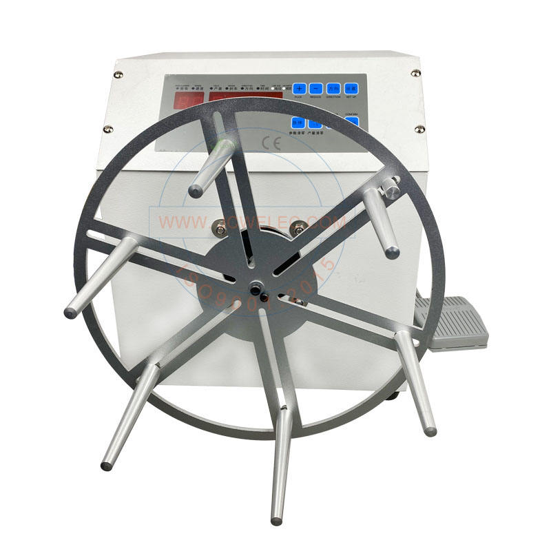 JCW-WB01W Series Copper Power Cord Wire Winding Machine USB Cable Coil ...