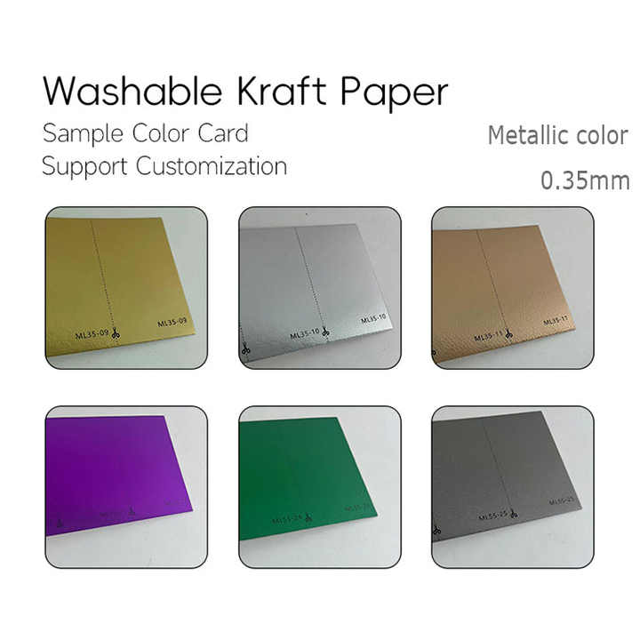Washable Kraft Paper 0.55mm - Eco-Friendly Craft Fabric