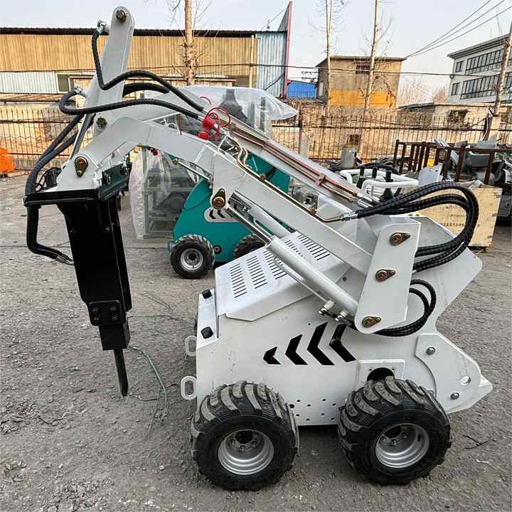 CE EPA EURO5 Diesel Home Garden Crawler 360 330 International Mini Small Skid Steer Loader ...