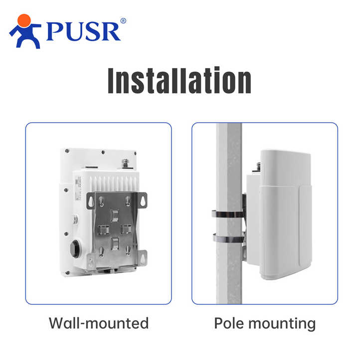 PUSR Lorawan Gateway - Robust Outdoor Solution with Quad-Core CPU
