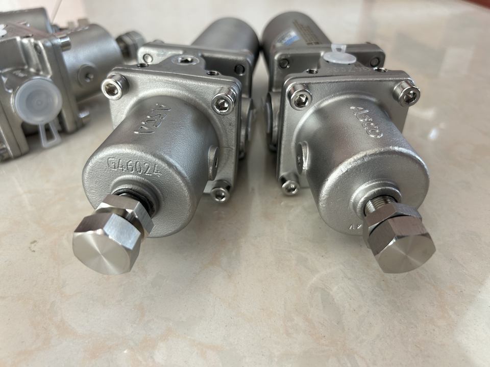 Original Fisher DVC6200 Valve Positioner Controller Paired with ASCO ...