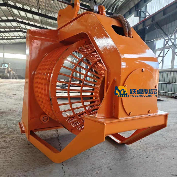 Excavator Rotary Screening Bucket Soil Screening Bucket Excavator 360 ...
