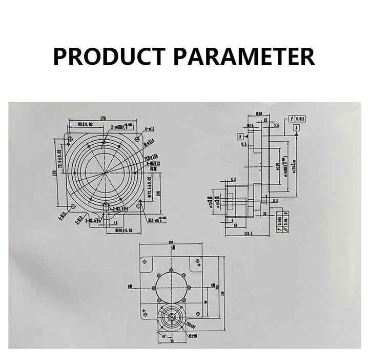 Hollow Rotating Platform with Core Gear Components Premium Shafts ...