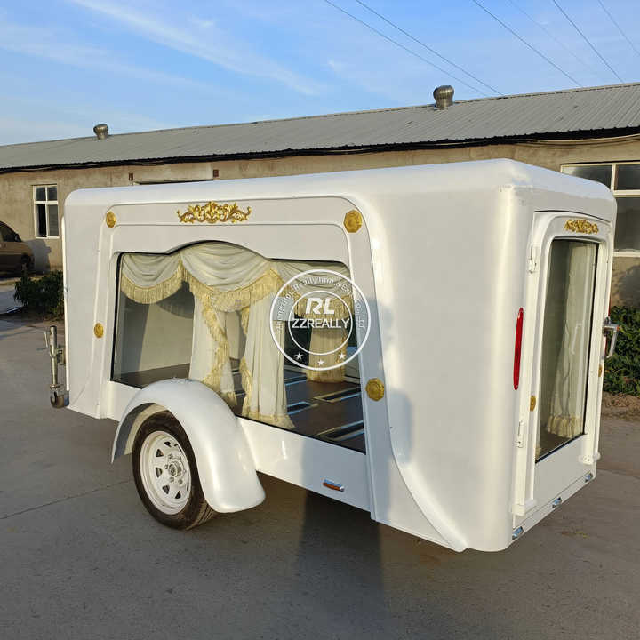 Funeral Hearse Trailer - Luxury Casket Carriage Style