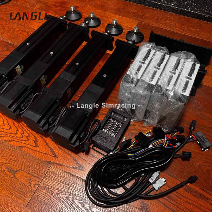 Aluminum Sim Racing Hot 6-axis G-force Dynamic Racing Simulator 6dof ...