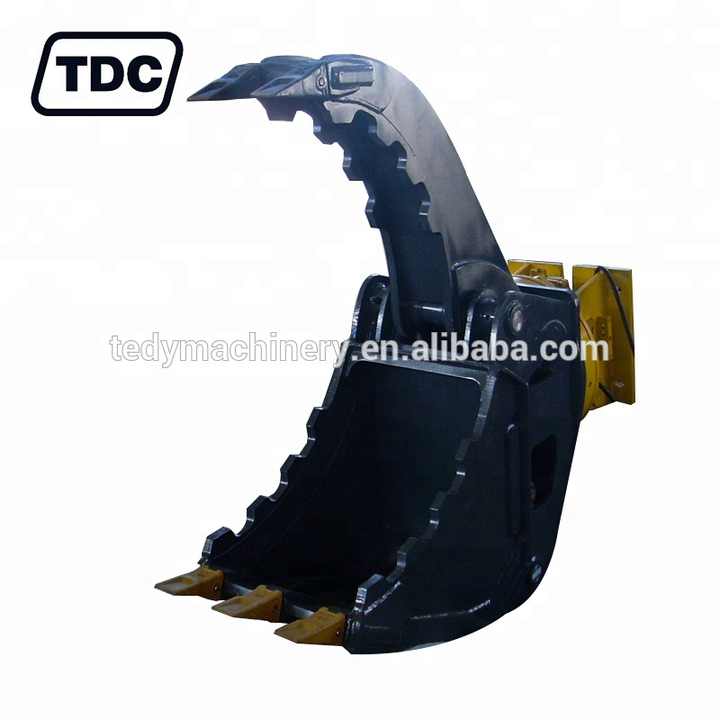 Excavator Hydraulic Thumb Grab Rock Bucket| Alibaba.com