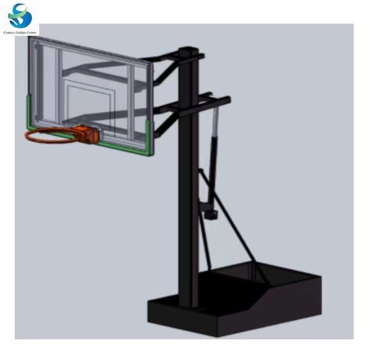 Hoop Moveable Folding Basketball Stands Portable Basketball Hoop ...