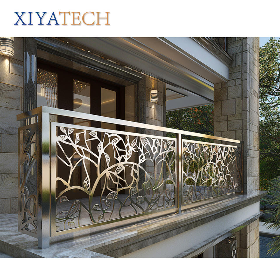 XIYATECH Customized Steel Stair Balustrade Designs