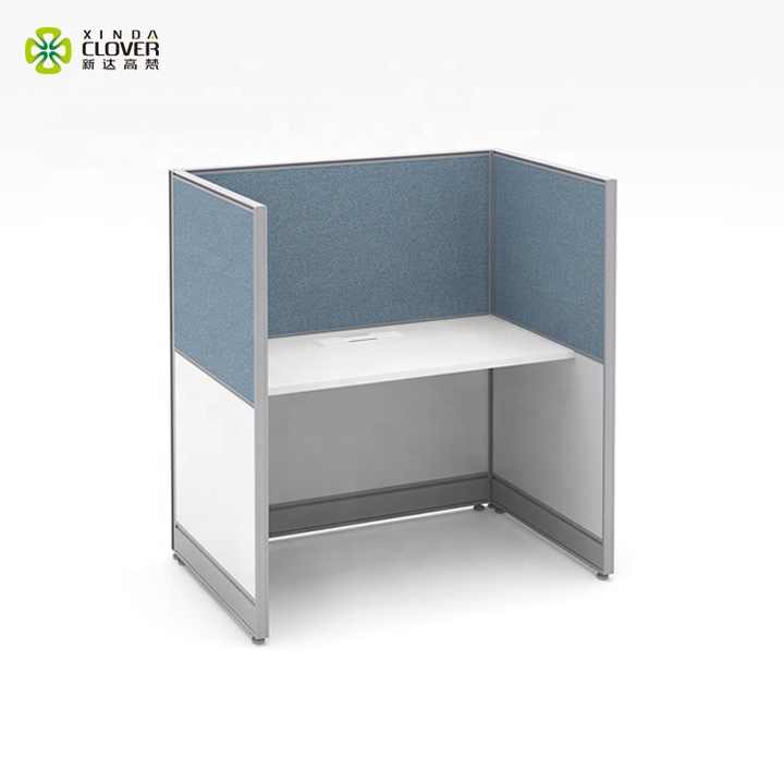Foshan Furniture Modern Office Workstation Fabric Panel Single Office ...