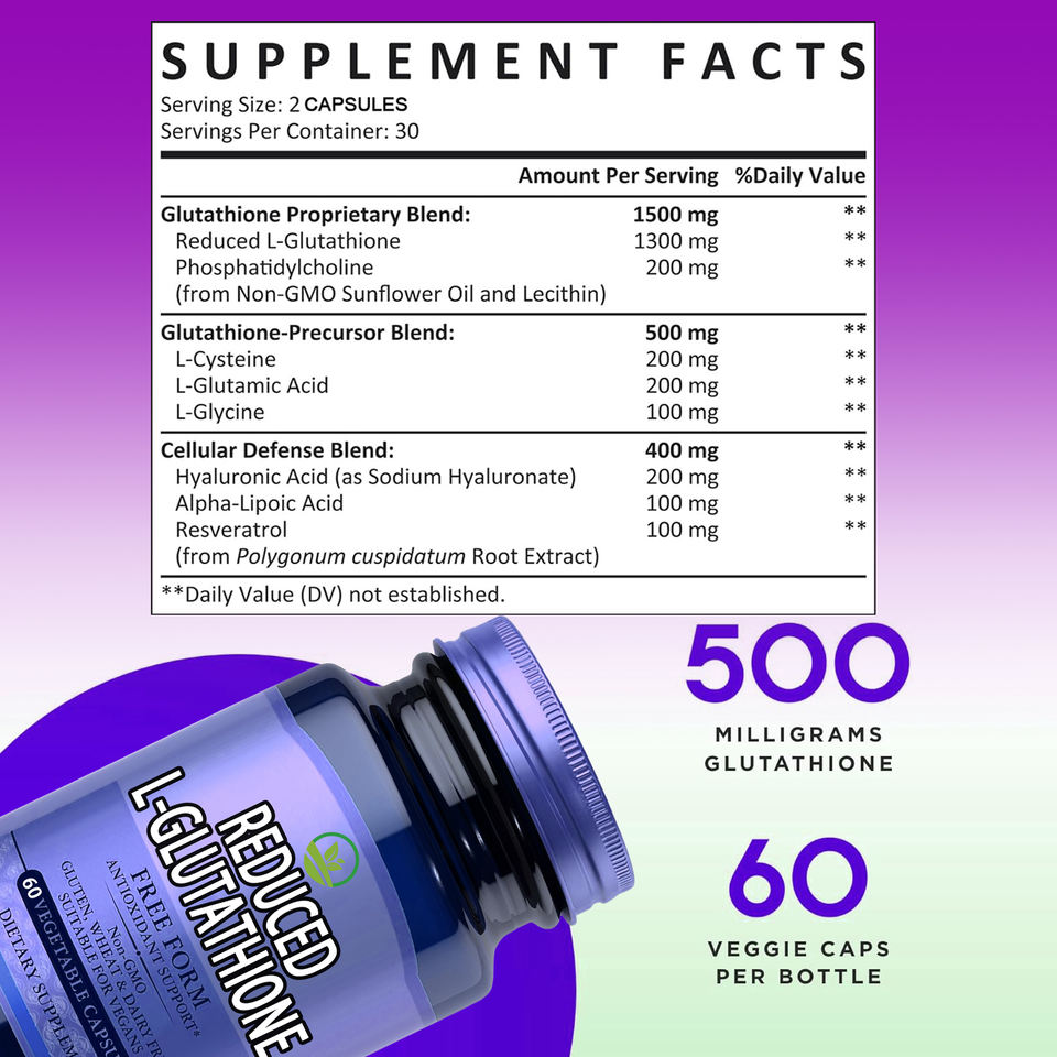 OEM/ODM Wholesale Reduced L-Glutathione Capsules Boost Immunity and ...