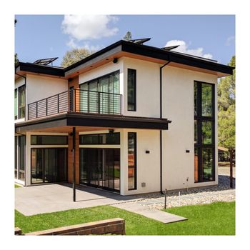 Two Story Prefab House Modular Prefabricated Villa 3 Bedrooms Modern ...