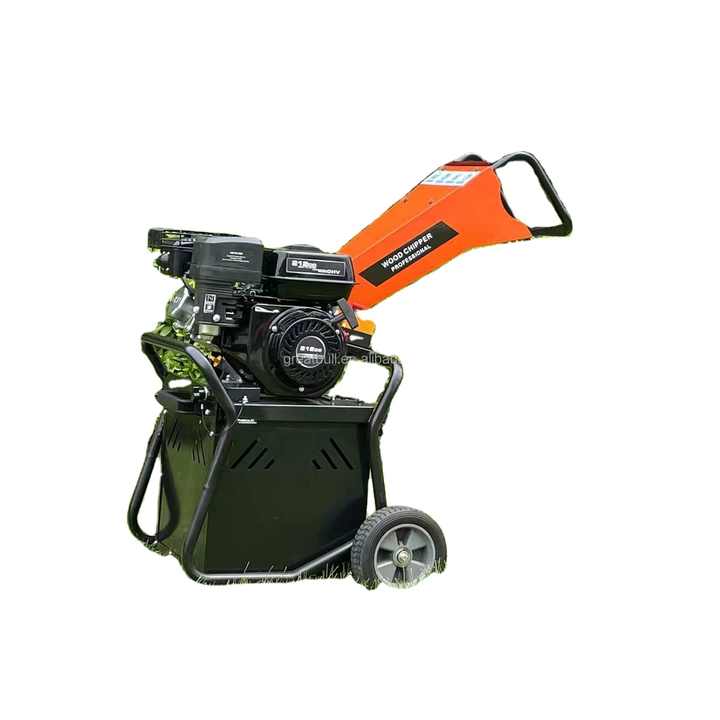 3000W Portable Wood Chipper Machine Wood Branch Chipper Wood Crusher ...