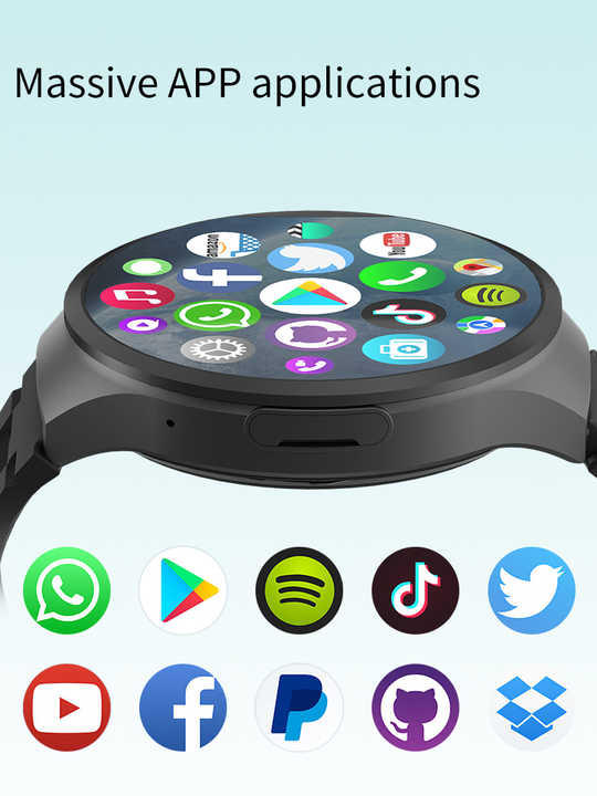 2025 NEW VP50 Smartwatch 5g Sim Card Android 10.0 System 180° Pull Out ...
