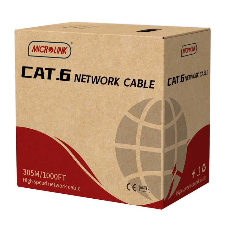 RJ45 LAN Cable CAT6 STP - 305m Box Roll Price