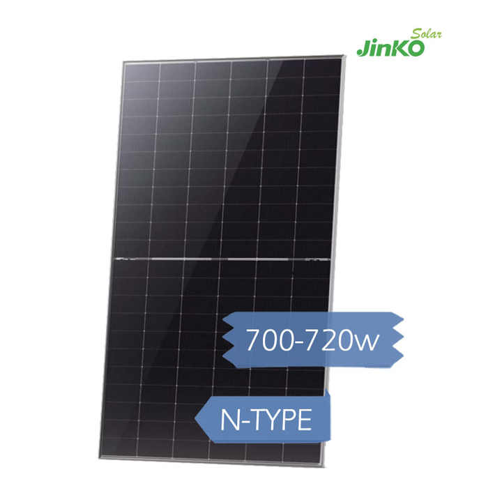 Jinko 700-720W Bifacial Module N-Type technology Dual-Side Solar Panels ...