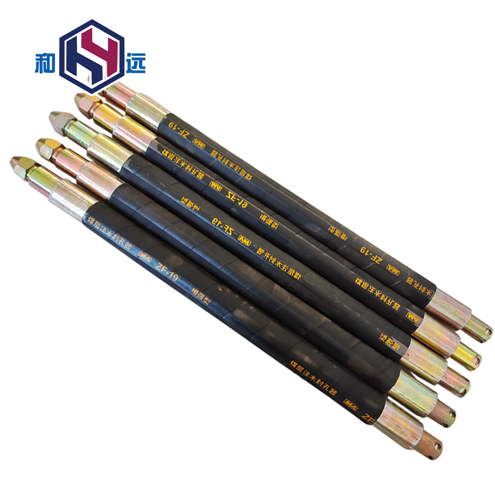 Black SBR Rubber Double Packer Grouting Water Testing Equipment Steel ...