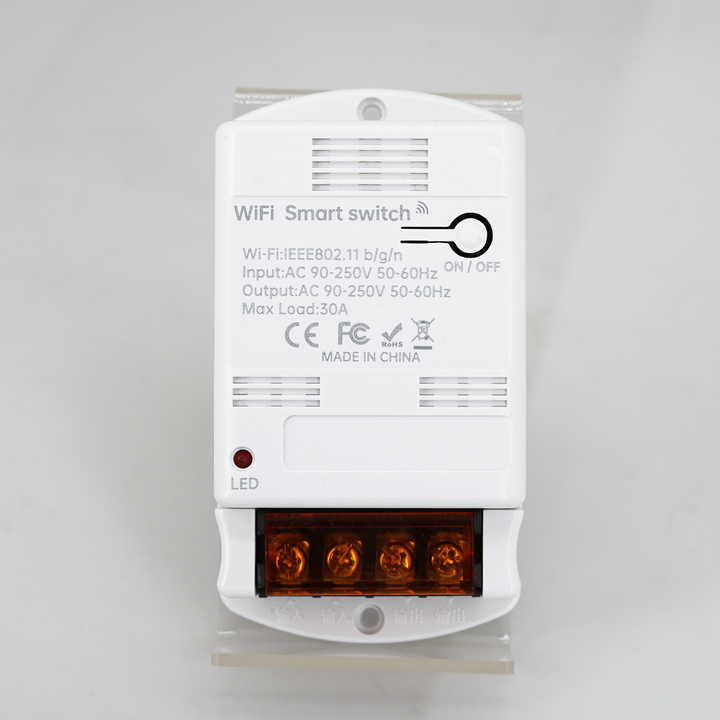 SXIWGH 30A WiFi Smart Relay Switch Module High Power Alexa Google ...