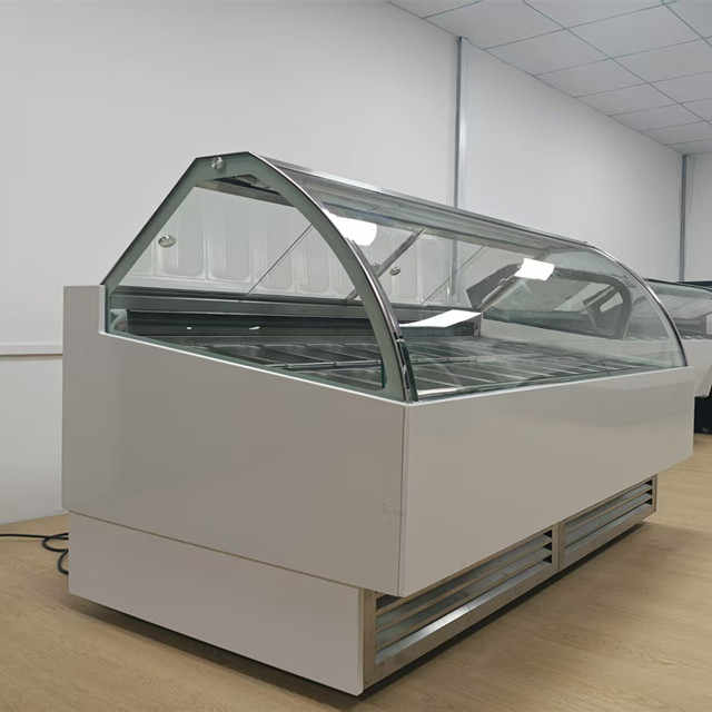 Italian Luxury Counter Top Display Showcase Case Machine LED Light ...