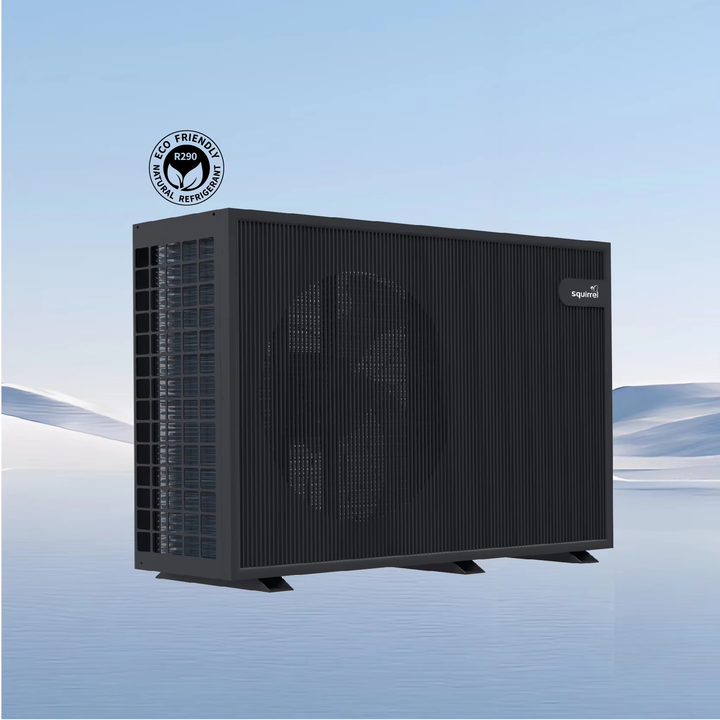 R290 10kW 12kW 15kW Hybrid Monoblock Air Source Heat Pump Inverter Floor Heating Domestic Hot ...