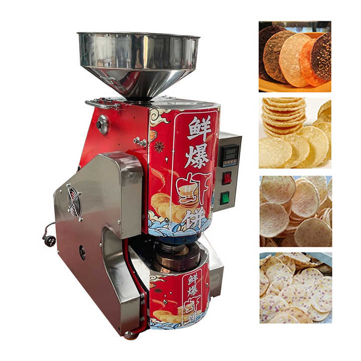 Korea Popped Rice Chips Making Machine - High Productivity