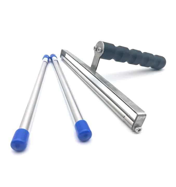 Coating Rod - Custom Wire Metering Rod Handle Glass Testing Table