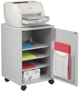 Steel Fax Printer Stand Cabinet Copier Mobile Metal Box Filing Cabinet ...