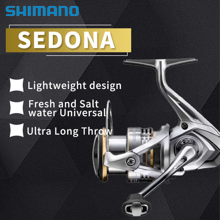 23 SEDONA Spinning Fishing Reels - Low Speed Ratio & Durability