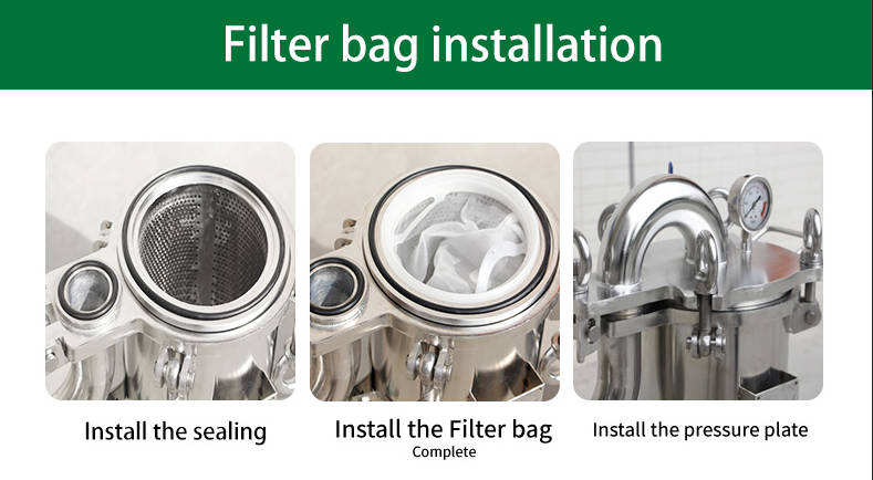 Pressure Resistant Stainless Steel Filter Housing with Thick Wall ...