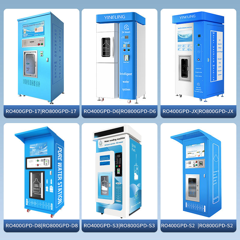 High End 24-hour Self-service Water Vending Machine SDK Enabled QR Code ...
