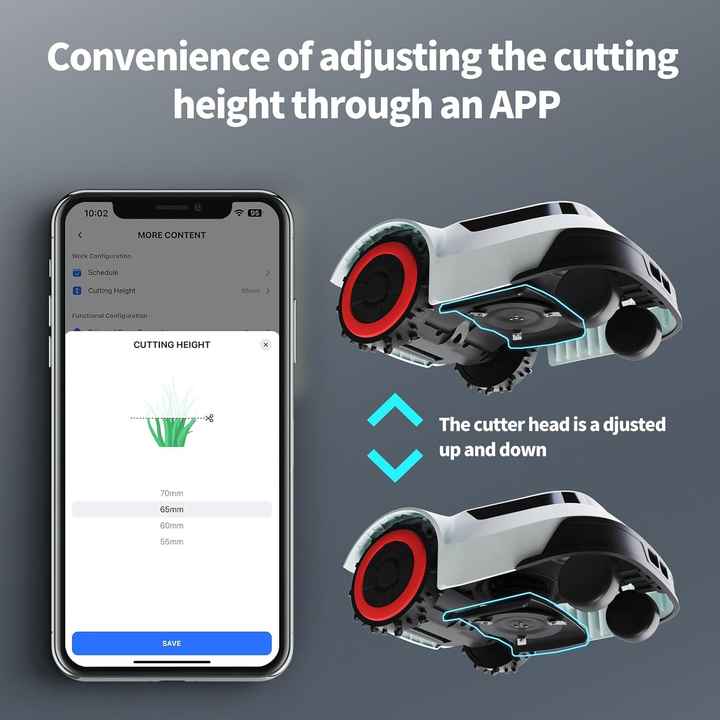 Robotic Lawn Mower Grass Cutter Machine Cortacesped Automatic Robot 8285