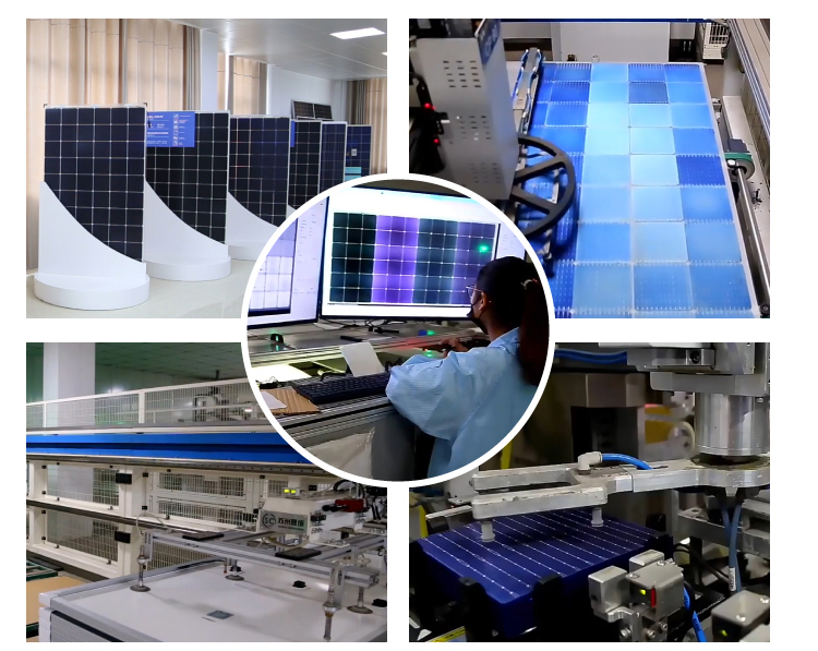 Jinko 590W PV Module Bifacial Single Glass Double Glass Mono Solar ...