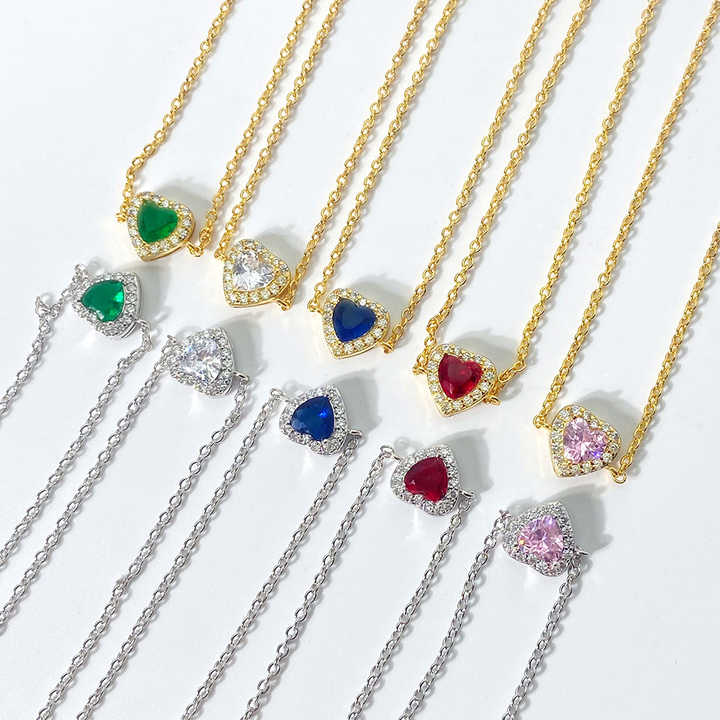 Valentine's Day Jewelry Sets - Elegant 925 Sterling Silver