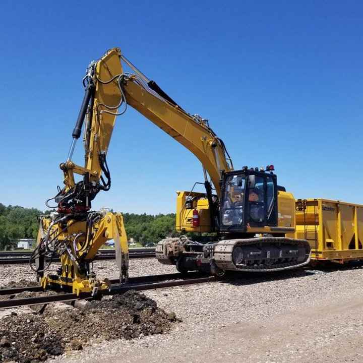 Hi-rail Excavator - Efficient Railway Work Solutions
