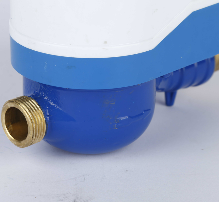 Intelligent Home Flow Meter Brass Body Wireless Prepaid Smart IC Card ...