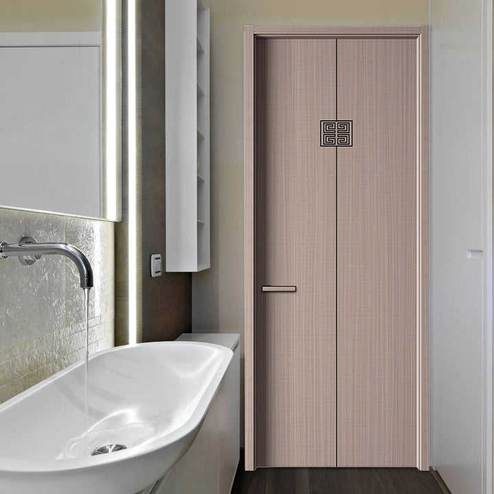Italian Design Flush Panel Internal Solid Wooden Modern Hidden Frame ...