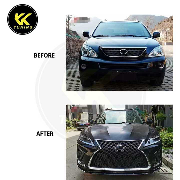 Full Body Kit Front Bumper Grille for 2006-2008 Lexus RX330 Upgrade to ...