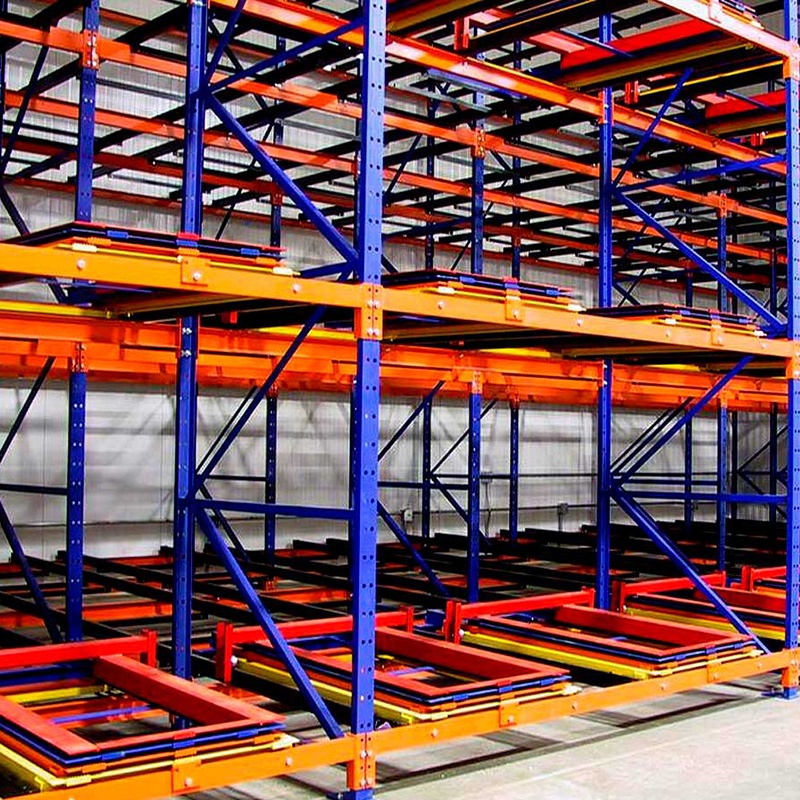 Blue Orange Pallet Racking - Heavy Duty 5000kg Capacity