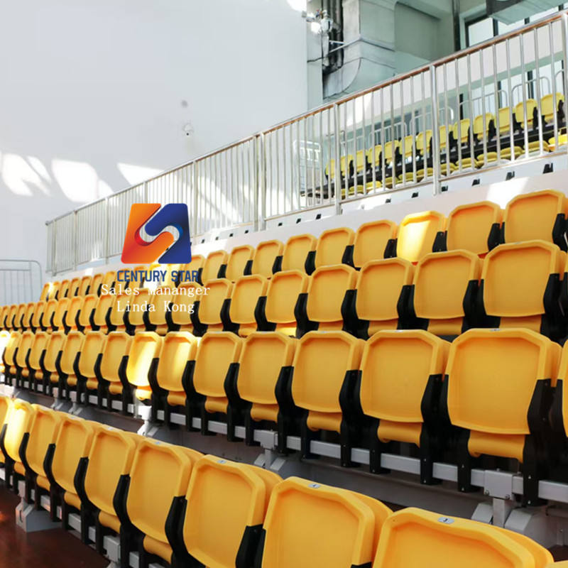 2026 Stadium Seats Flooring Mounted Foldable Plastic Stadium Chair for ...