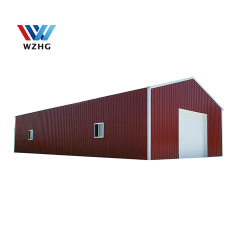 50x100 Steel Building Wzh Garage Storage Shed Metal Building Warehouse ...