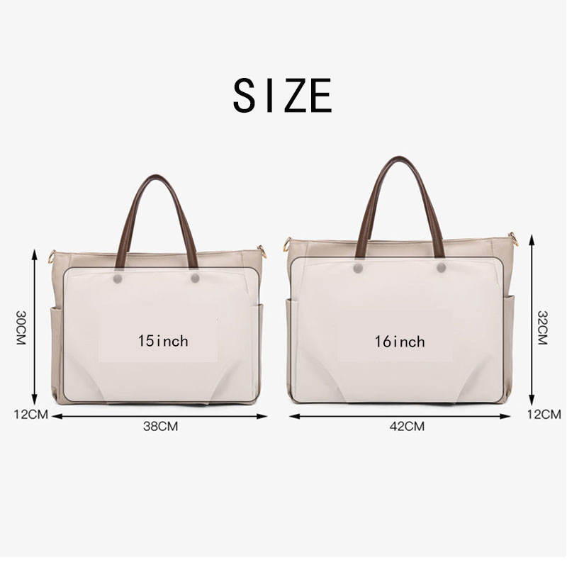Large Capacity Laptop Briefcase for Women Professional High-End Lady ...