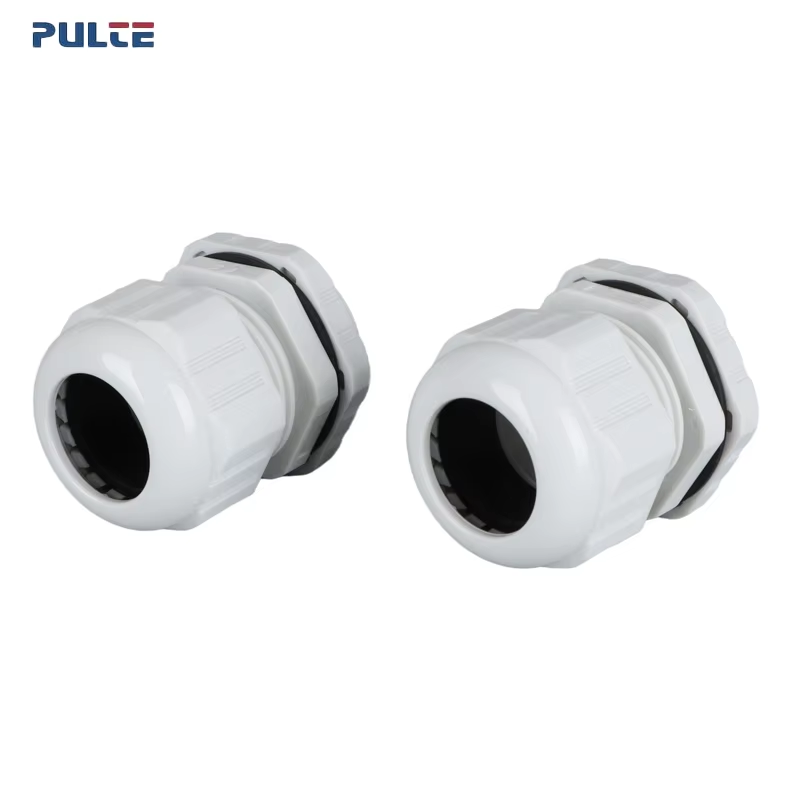 PULTE IP68 Waterproof Nylon Cable Gland M32 M36 M40 Chemical Resistant ...