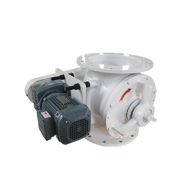 Automatic Rotary Airlock Valve Under Cyclone with Pneumatic Motor ...
